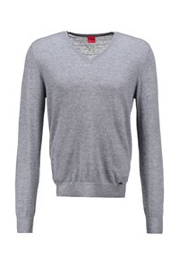 OLYMP Level Five V NECK - Jumper - grau/light grey - Zalando
