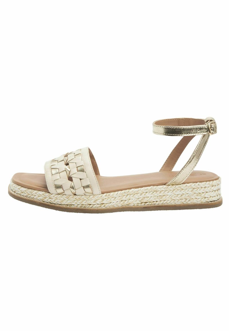 Next Wedge sandals - white/off-white - Zalando.de