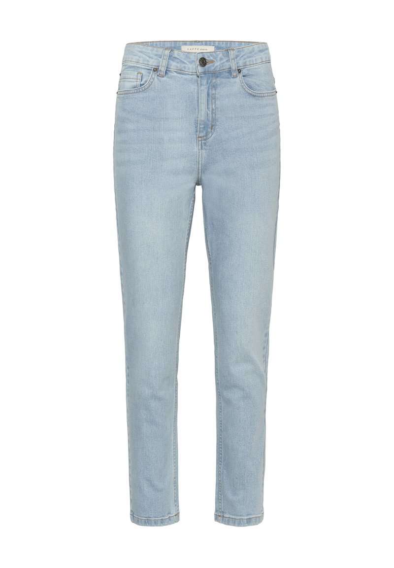 Kaffe KAWILLOW HW SLIM FIT - Jeans slim fit - light blue washed denim ...