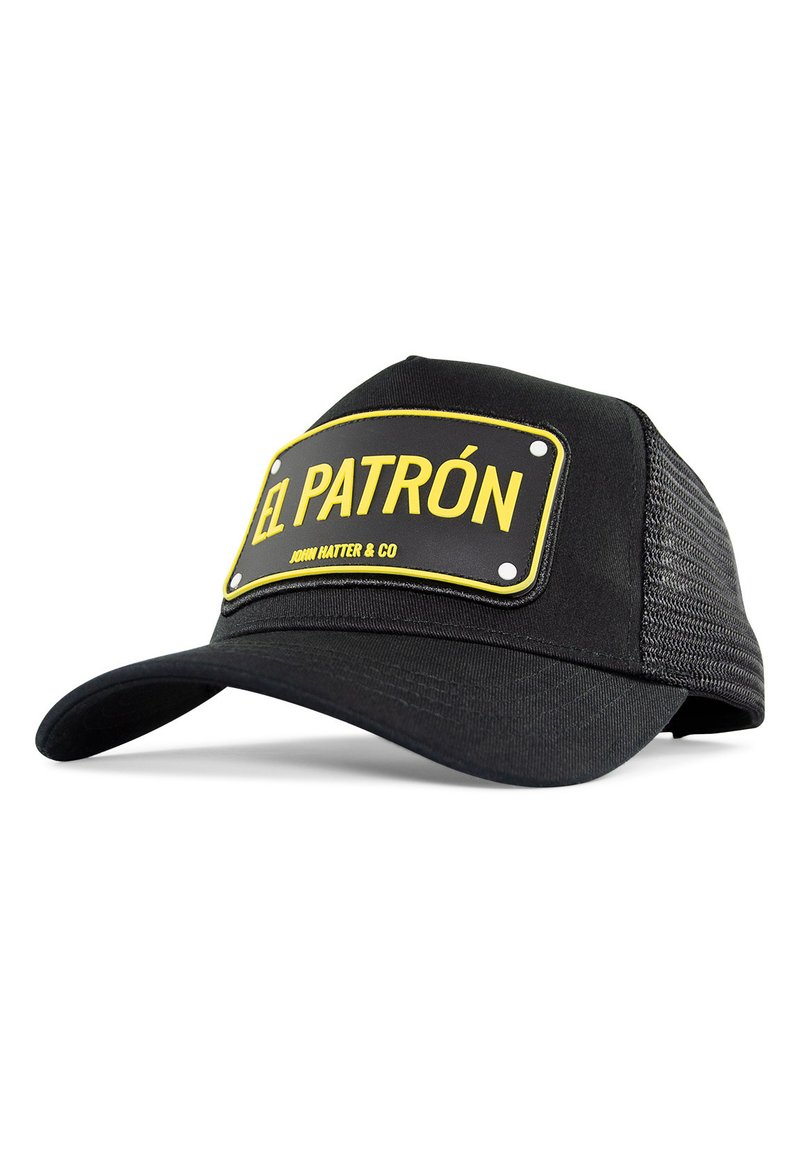 John Hatter & Co EL PATRON RUBBER - Cap - black/schwarz - Zalando.de