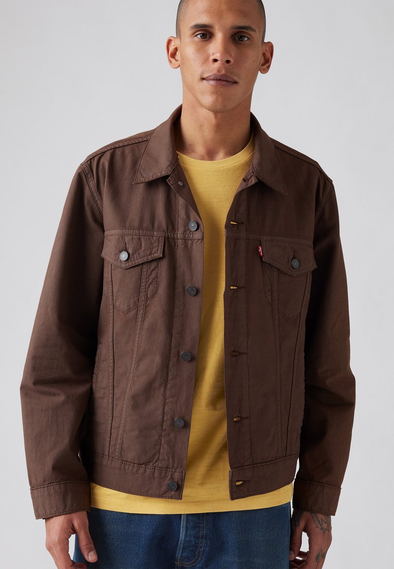 Levi's® THE TRUCKER JACKET - Denim jacket - brown - Zalando.ie