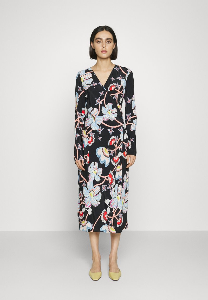 Diane von Furstenberg TILLY DRESS - Day dress - tiger lilygt black ...