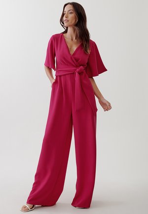 TUSSAH MANDI - Tuta jumpsuit - hot pink/rosa - Zalando.it