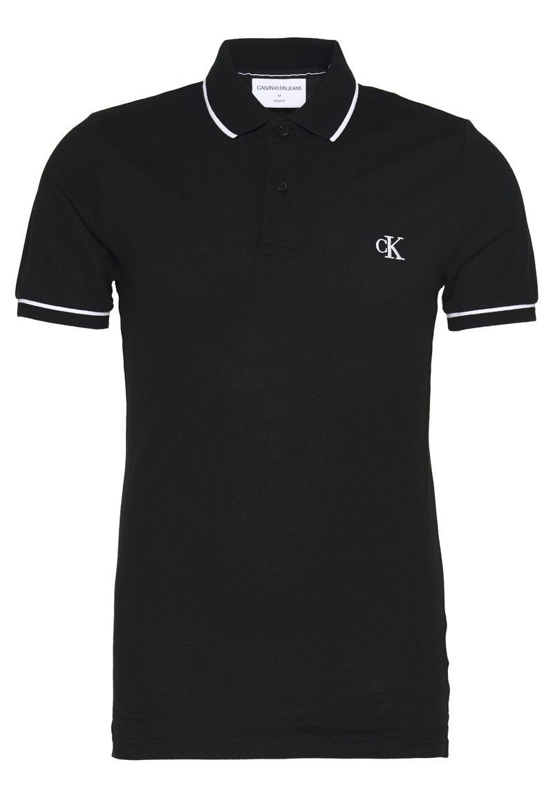 Calvin Klein Jeans TIPPING - Polo - black/negro - Zalando.es