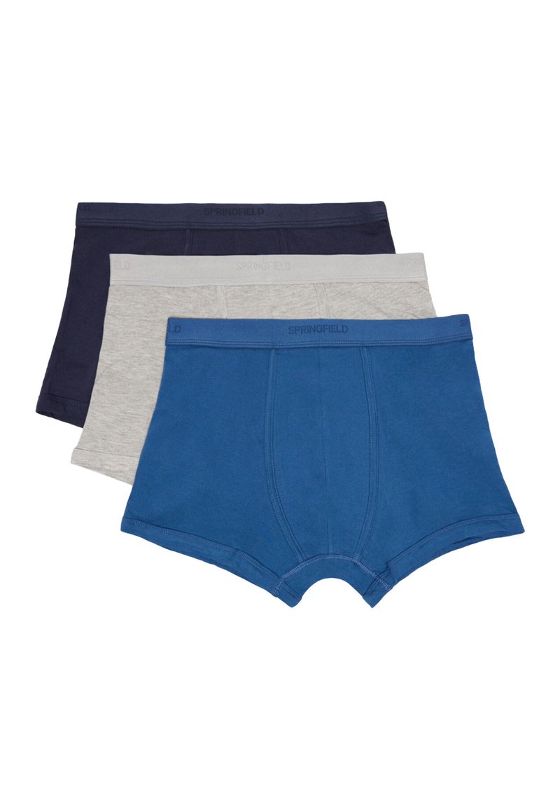 Springfield 3PACK - Boxers - blue/bleu - ZALANDO.FR