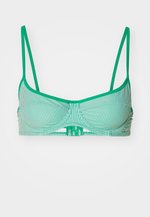 Tommy Hilfiger ESSENTIALS DEMI PRINT - Bikini-Top - olympic green/mint ...