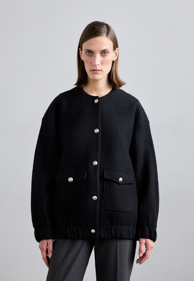 DESIGNERS REMIX AGNES - Bomber-jakk - black/must - Zalando.ee
