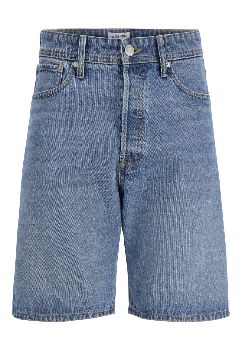 Jack & Jones TONY ORIGINAL - Denim shorts - blue denim - Zalando