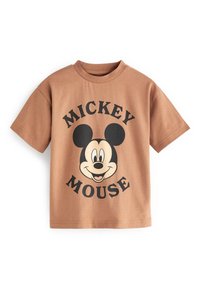 Next SHORT SLEEVE LICENSE T-SHIRT - Print T-shirt - tan mickey mouse ...