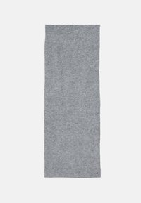 Tommy Hilfiger ESSENTIAL FLAG FUZZY SCARF - Sciarpa - mid grey melange/grigio - Zalando.it