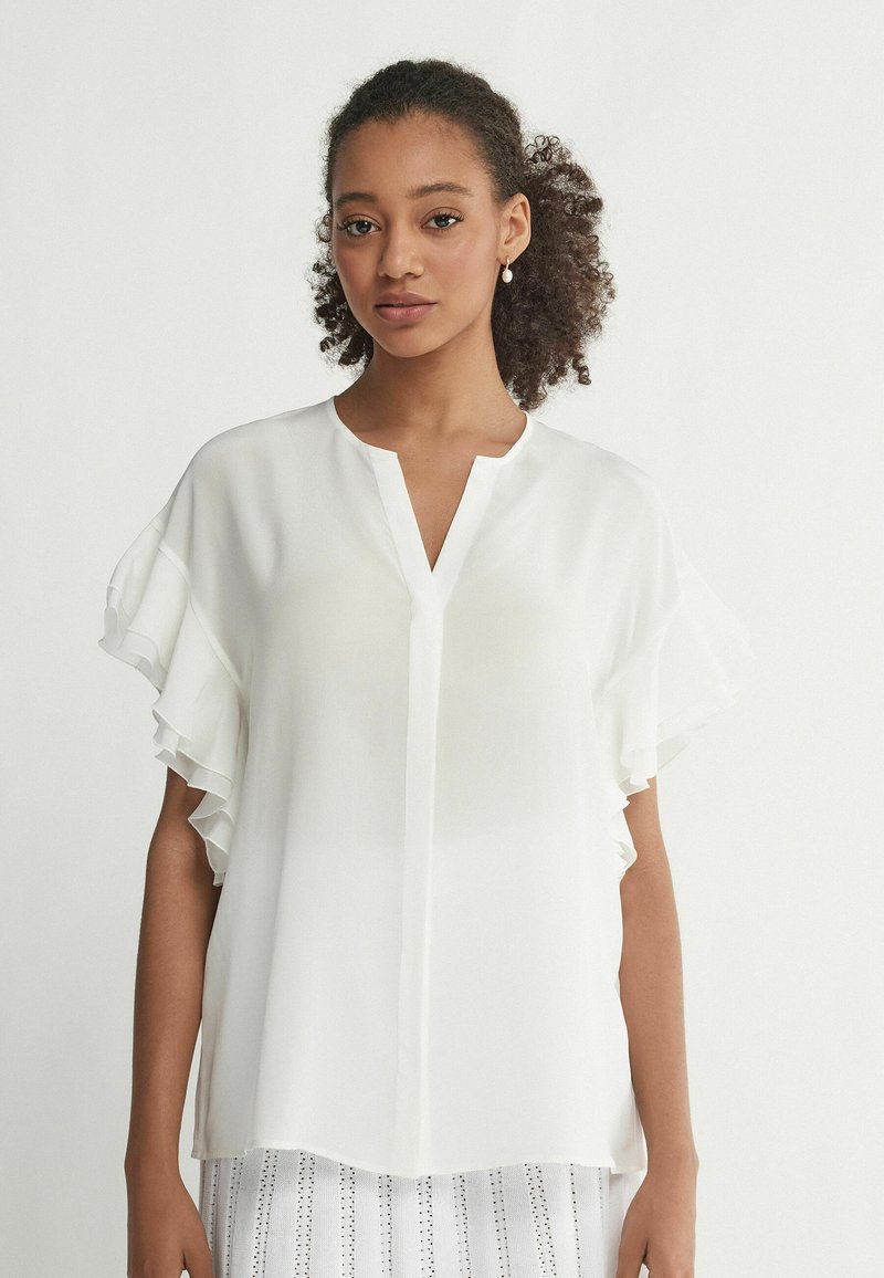 Falconeri Blouse - weiß white/white - Zalando