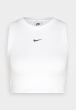 Nike Sportswear TANK - Topper - white/black/hvit - Zalando.no