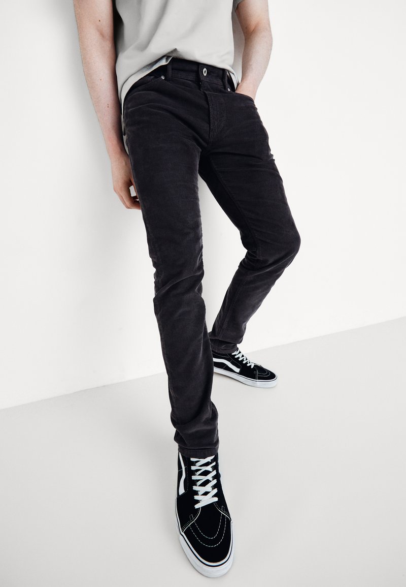 Pepe Jeans STANLEY - Stoffhose - washed black/schwarz - Zalando.de