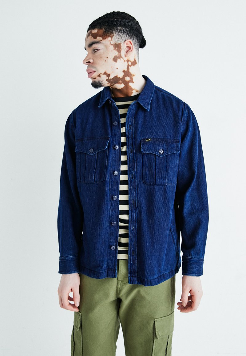 Lee RANGER - Jeansjacke - pure indigo/rinsed denim - Zalando.ch