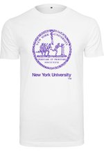 Merchcode NYU TEE - T-Shirt print - white/weiß - Zalando.de