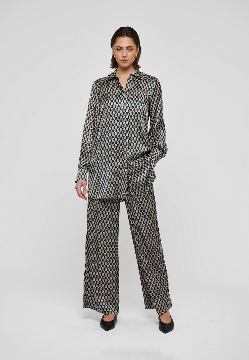 Dea Kudibal SERAFINADEA - Bluza z gumbi - tangle biscotti/bež - Zalando.si