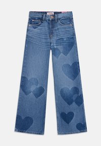 Vingino CASSIE HEART - Blugi loose fit - old vintage/denim albastru ...