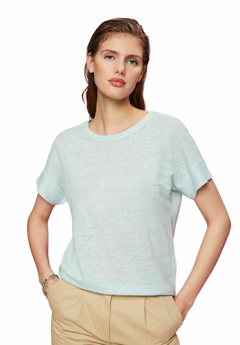 Esprit Collection T Shirt Basic Light Aqua Green Hellgrün Zalando Ch