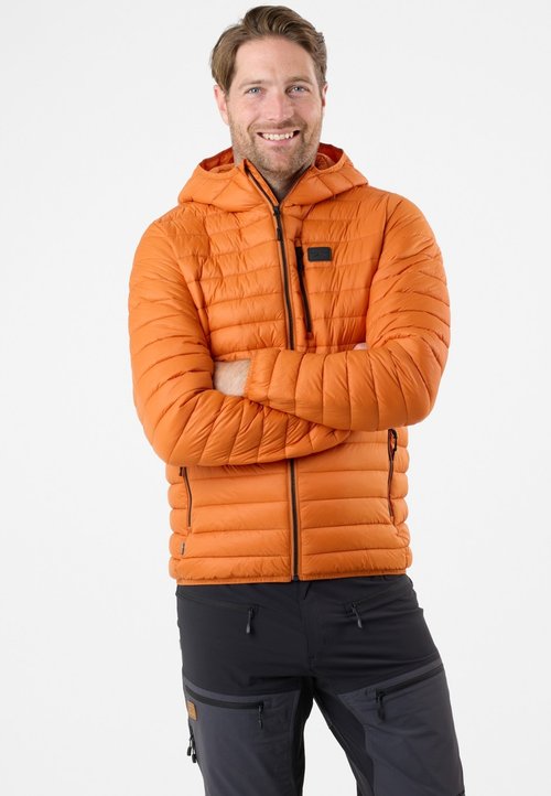Swedemount HIMALAYA ULTRA LIGHT HOODED - Dunjacka - orange - Zalando.se