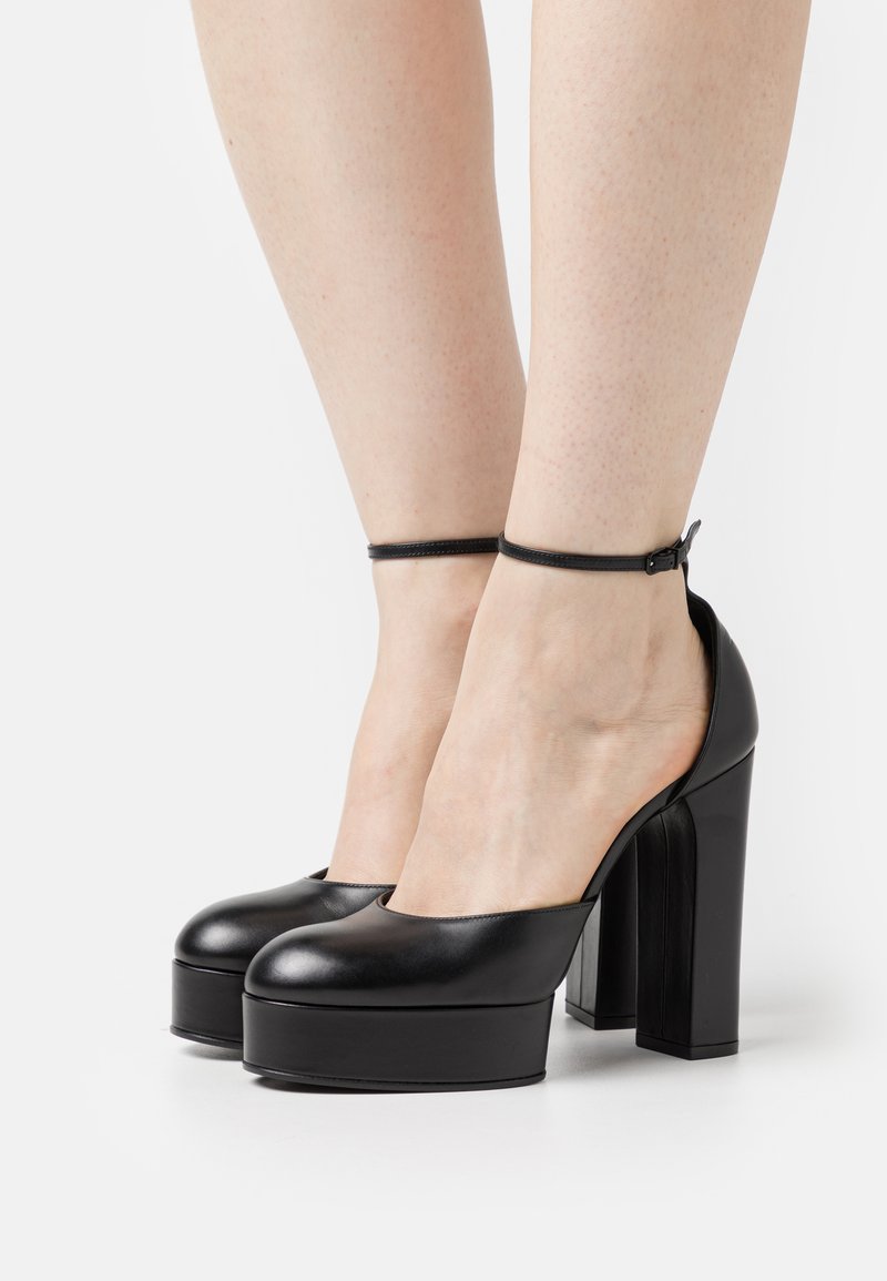 Casadei BETTY - Platform heels - nero/black - Zalando.ie