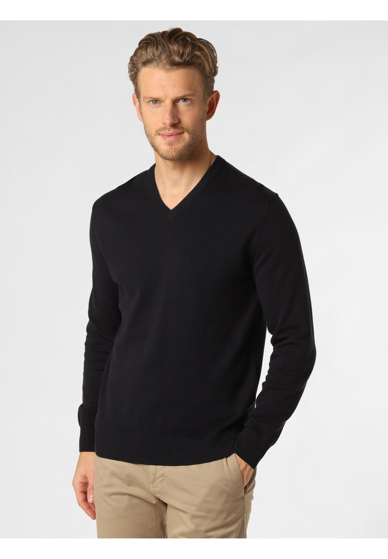 Andrew James Strickpullover - marine/blau - Zalando.ch