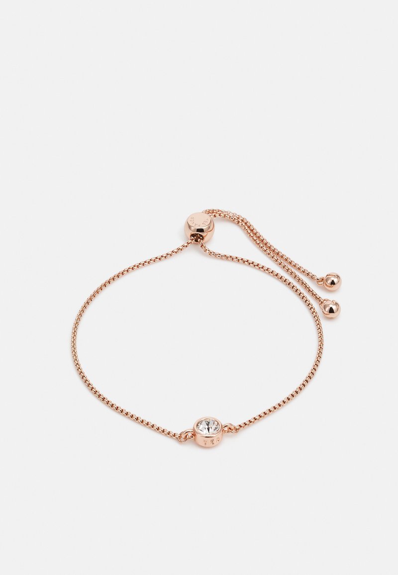 Ted Baker SARSA PLAIN CRYSTAL - Rokassprādze - rose gold-coloured/rozā ...