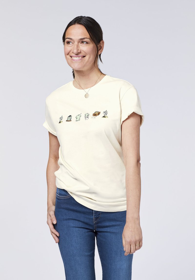 Detto Fatto IM „NATURE TO NATURE“-DESIGN - T-Shirt print - natural ...