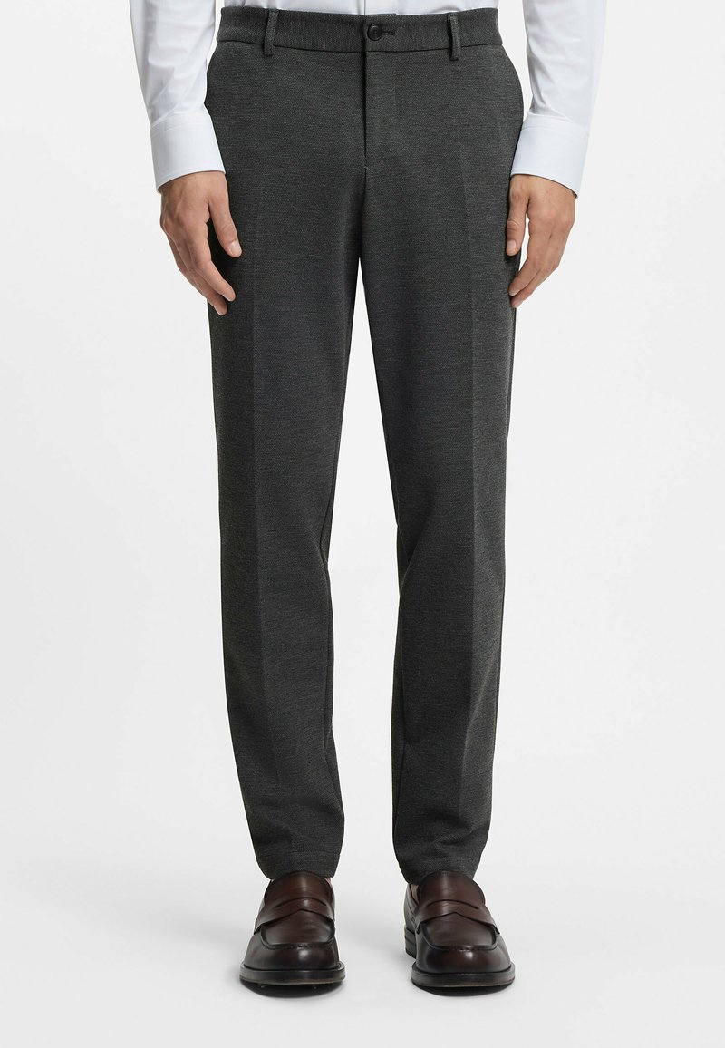 BOSS GENIUS - Chino - silver one/silberfarben - Zalando.ch