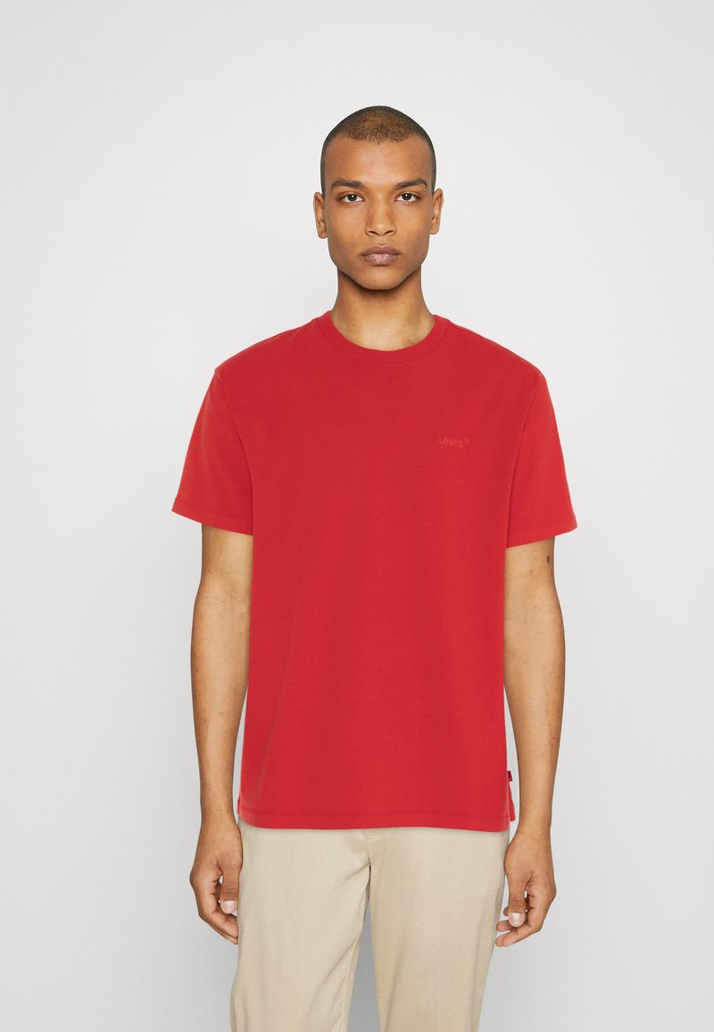 Levi's® TAB VINTAGE TEE - T-shirt imprimé - high risk red garmen/rouge ...