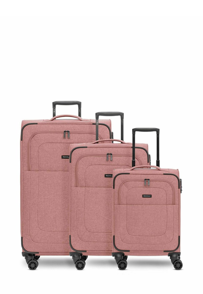 Redolz ESSENTIALS SET 3-TEILIG MIT DEHNFALTE - Set de valises - rose ...