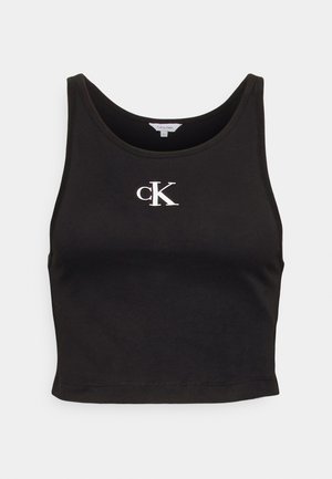Calvin Klein Jeans CK TANK - Débardeur - black/noir - ZALANDO.FR