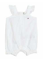 Tommy Hilfiger BRODERIE ANGLAISE TH MONOGRAM - Tuta jumpsuit - white ...