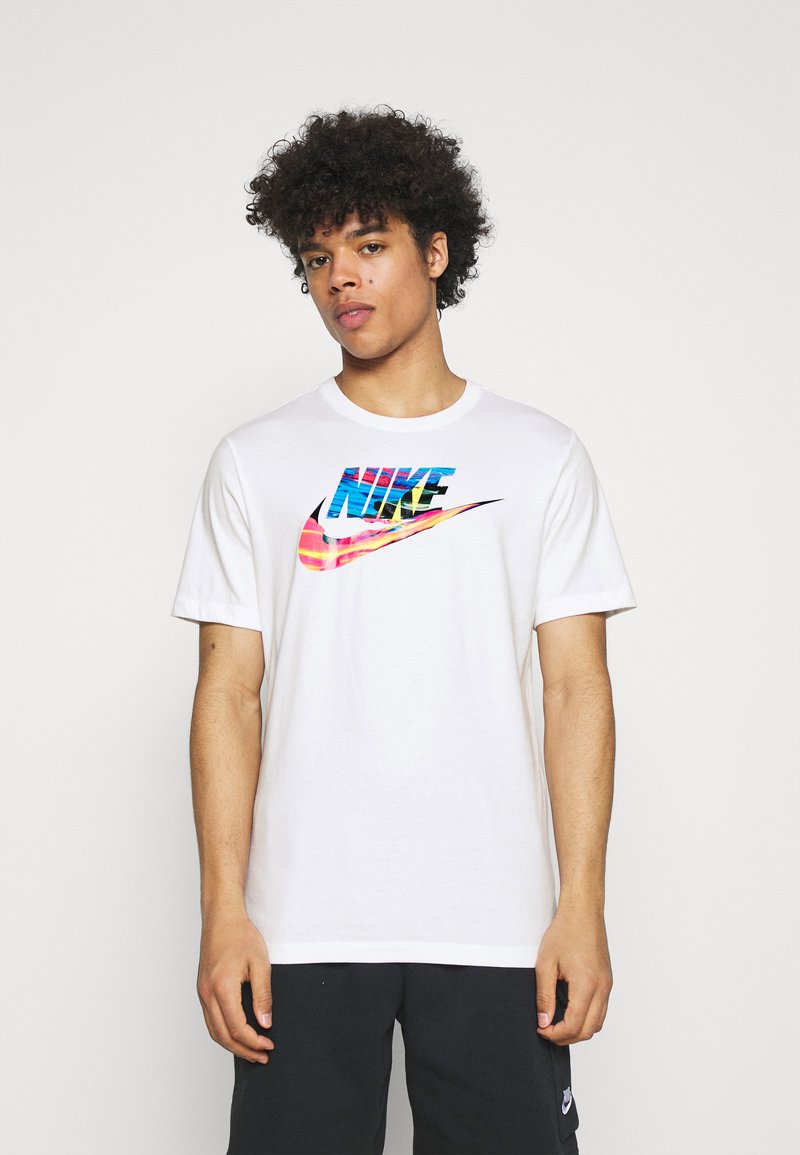 Nike Sportswear TEE SPRING BREAK - Print T-shirt - white - Zalando.ie
