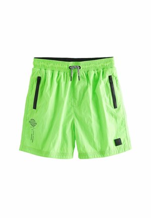 Next PRINTED REGULAR FIT - Badeshorts - yellow shark/neongelb - Zalando.ch