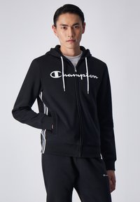 Champion HOODED FULL ZIP SWEATSUIT - Trainingspak - black/zwart - Zalando.nl