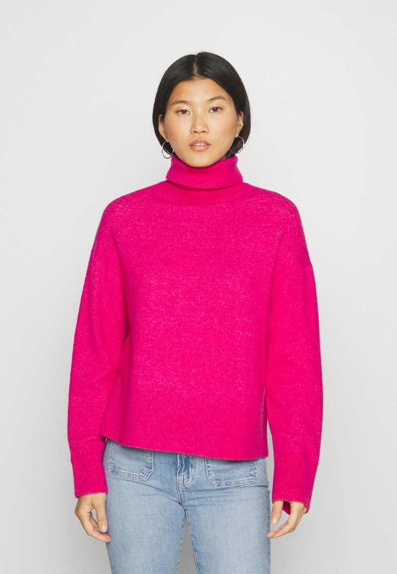 Marc O'Polo DENIM TURTLE NECK - Jumper - fandango pink/coral - Zalando.ie
