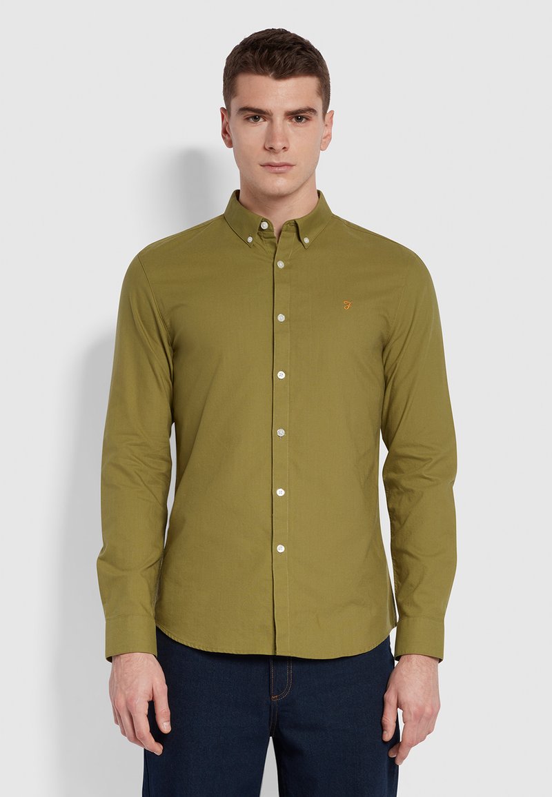 Farah BREWER - Hemd - moss green/grün - Zalando.de