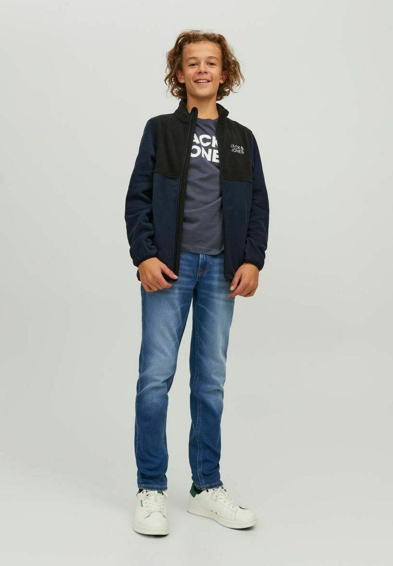 Jack & Jones Junior SLIM FIT GLENN ORIGINAL - Vaqueros slim fit - blue ...