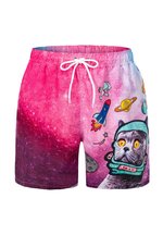 Mr. GUGU & Miss GO GALACTIC KITTEN - Swimming shorts - pink - Zalando.de