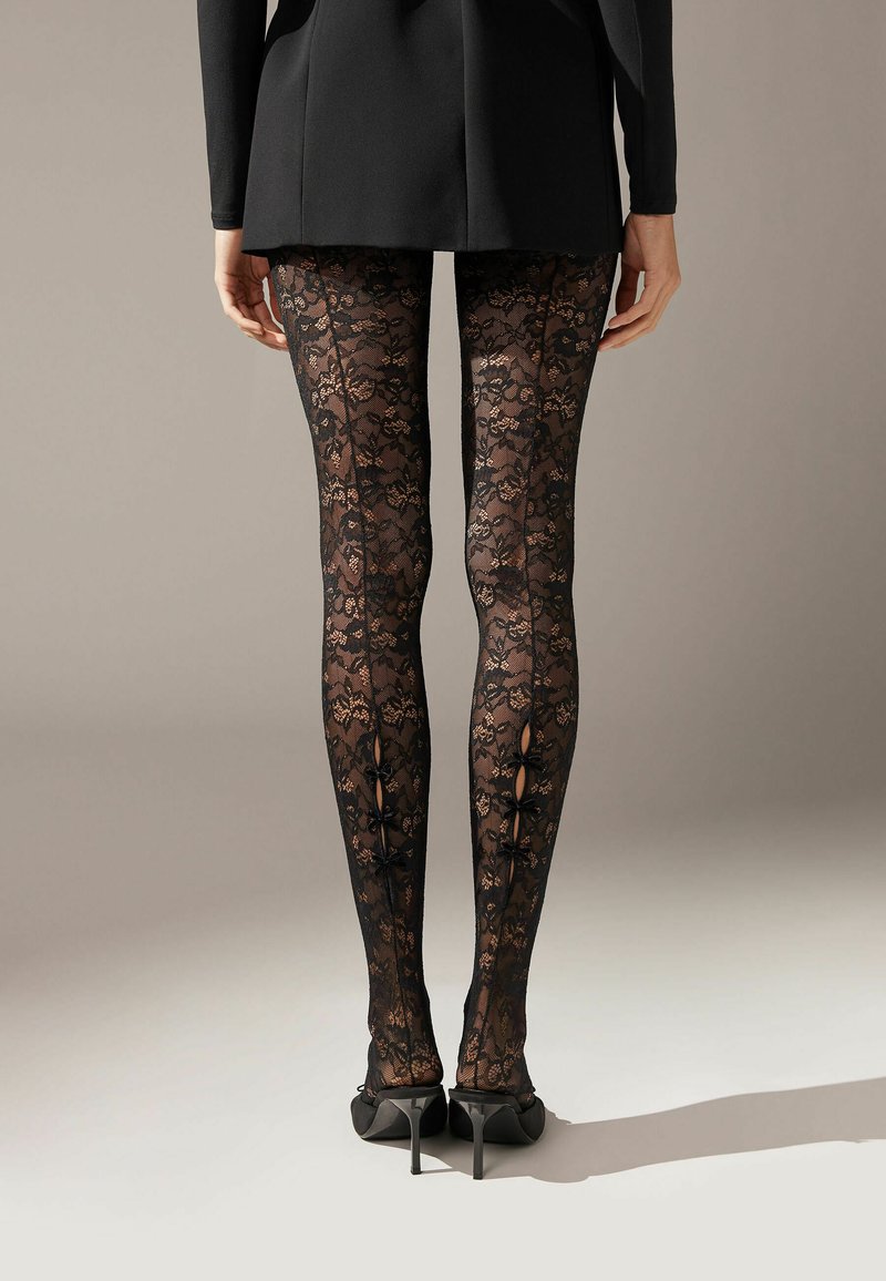 Calzedonia Tights - schwarz special edition black/black - Zalando.ie