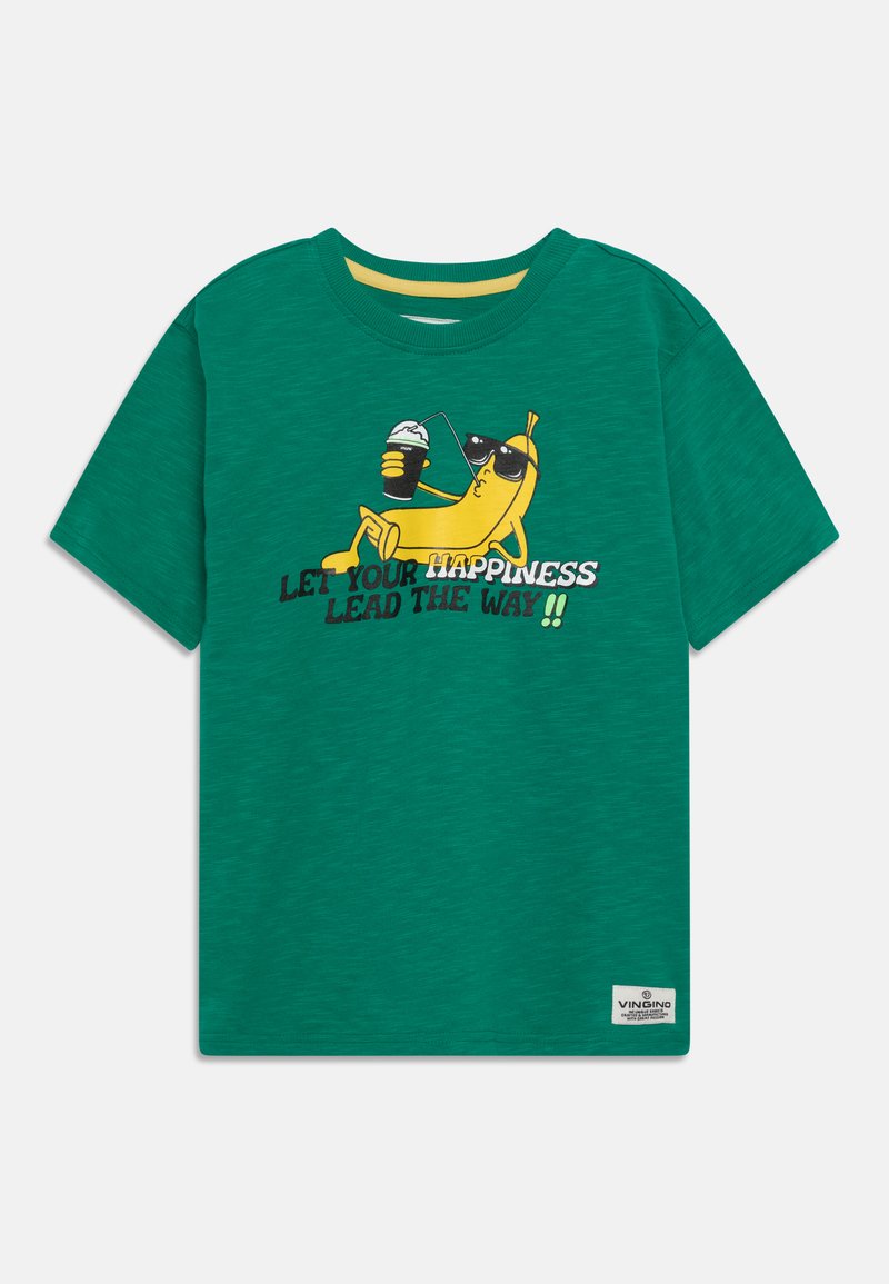 Vingino HARTOON - Camiseta estampada - beach green/azul marino - Zalando.es