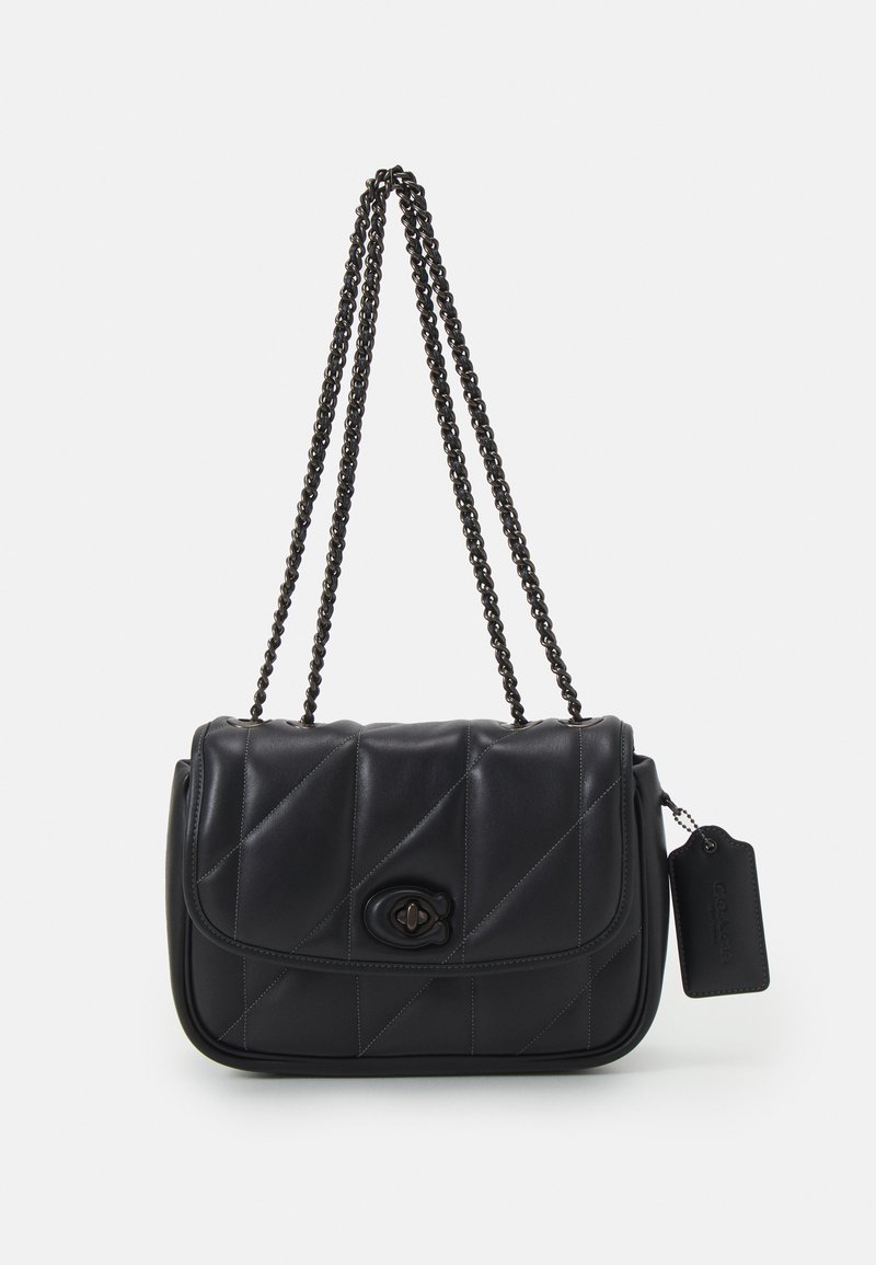 Coach QUILTED PILLOW MADISON SHOULDER - Sac bandoulière - black/noir ...