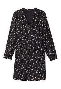 Cache Cache KURZES GERADES MIT V-AUSSCHNITT - Day dress - noir/black ...