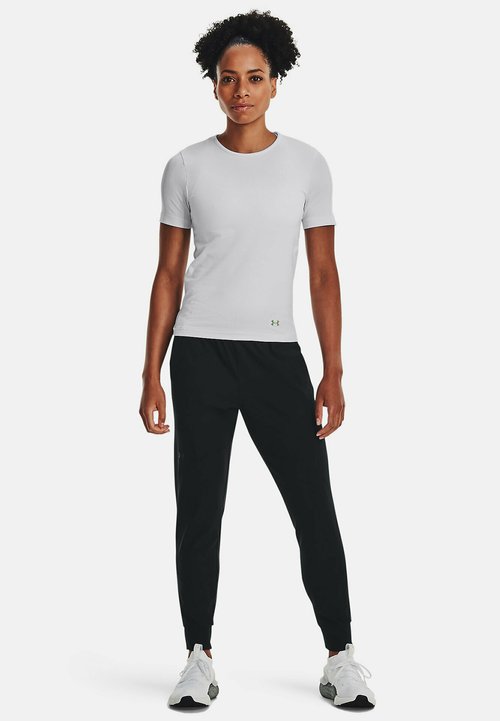 Under Armour RIVAL JOGGER - Jogginghose - black/white/schwarz - Zalando.ch