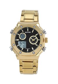 RAPTOR Digital watch - goldfarbig/gold-coloured - Zalando