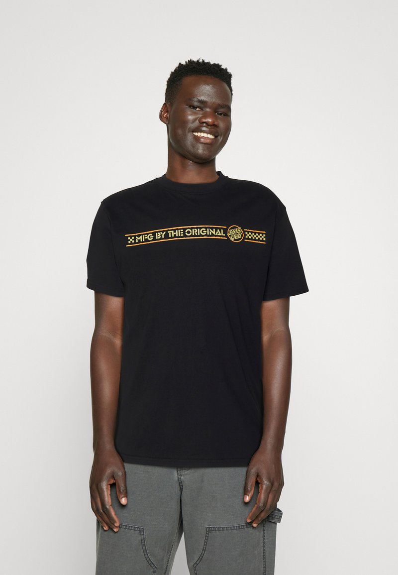 Santa Cruz BREAKER DOT UNISEX - Print T-shirt - black - Zalando.ie