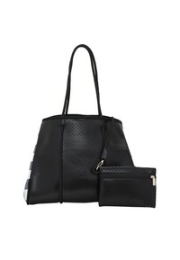 DreiMaster CO-BRANDED WITH FELIPA - Shopping Bag - schwarz wollweiss ...