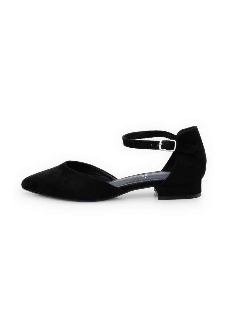 Bata Ankle cuff ballet pumps - nero/black - Zalando