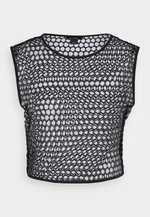 Monki Top - black/negro - Zalando.es