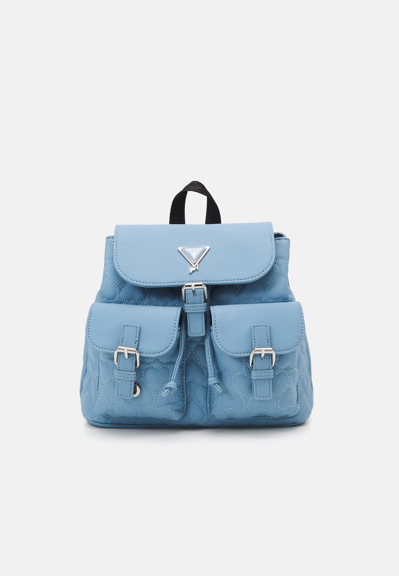 Guess JUNIOR BACKPACK UNISEX - Rucksack - sky sugar/dark blue - Zalando ...
